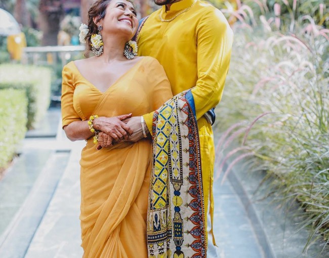 Neha Kakkar Haldi picture