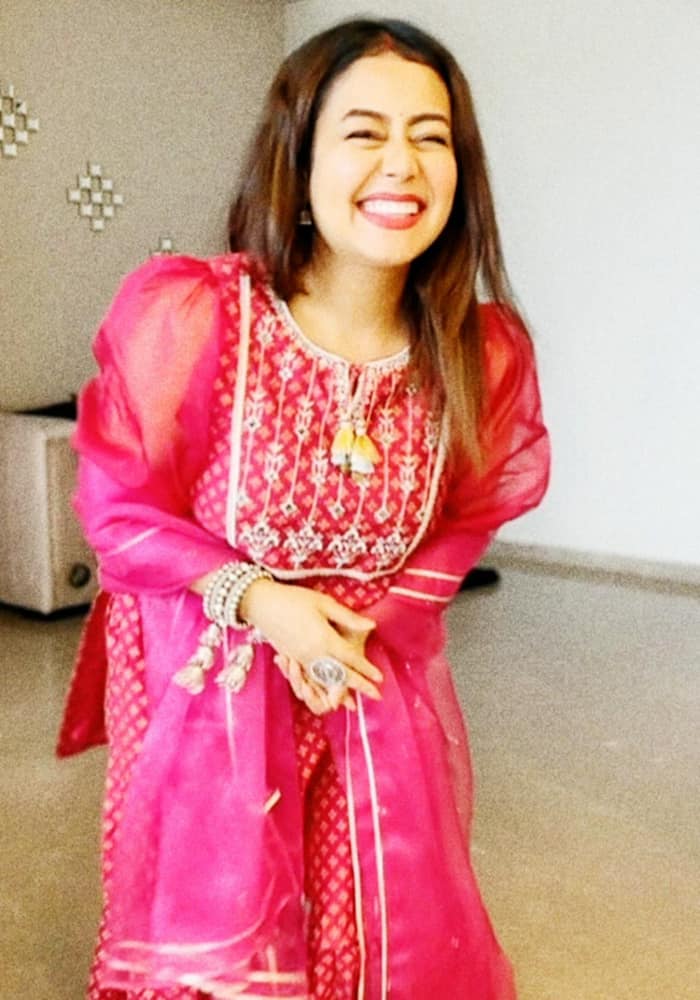 Neha Kakkar shares pictures from her Raksha Bandhan celebrations