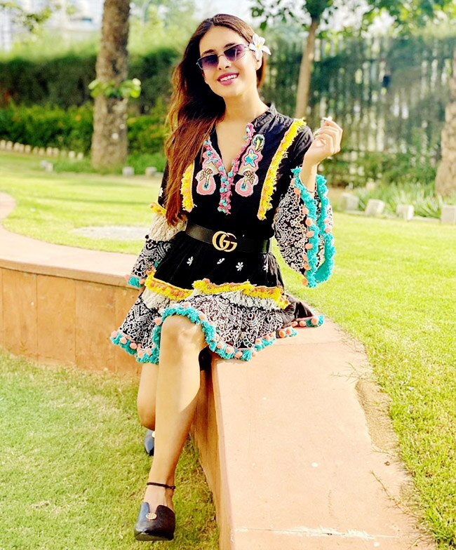 Neha Malik’s black dress is all for boho lovers