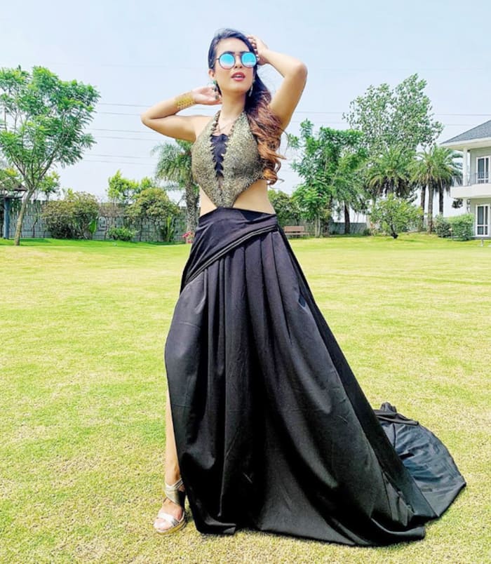 Neha Malik Stuns Fans With Her Latest Sultry Look