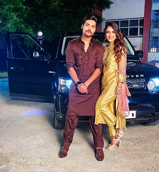 Neha Malik strikes a pose for her upcoming song President