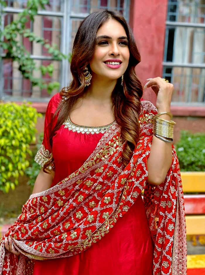 Neha Malik enjoys her shoot