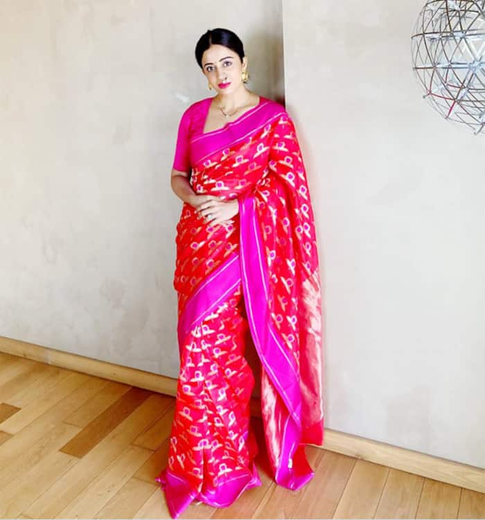 Neha Pendse Looks Stunning in Pink Saree, See Viral Photos