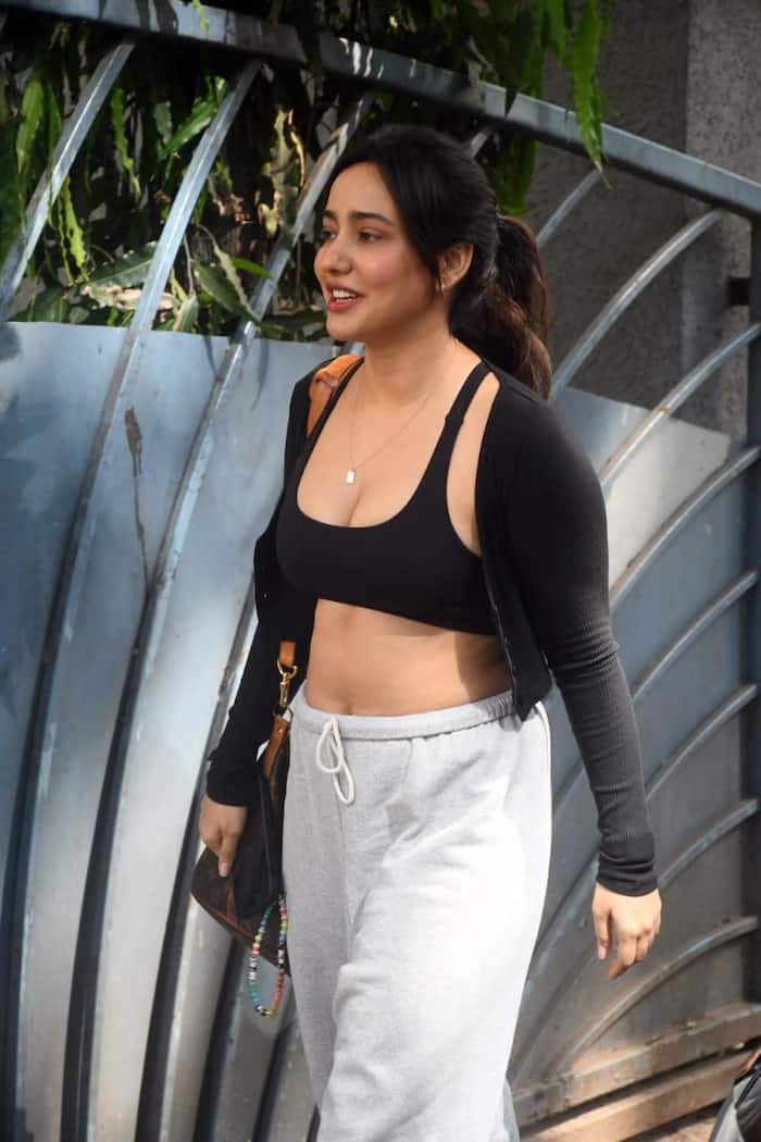 Neha Sharma Stuns in Hot Black Sports Bra And White Pants l PHOTOS