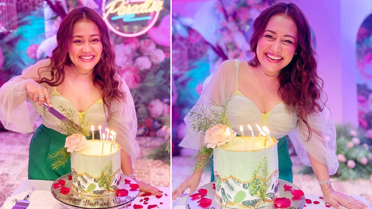 Inside Neha Kakkar’s Birthday Party - Fancy Cake, Dance, And Games ...