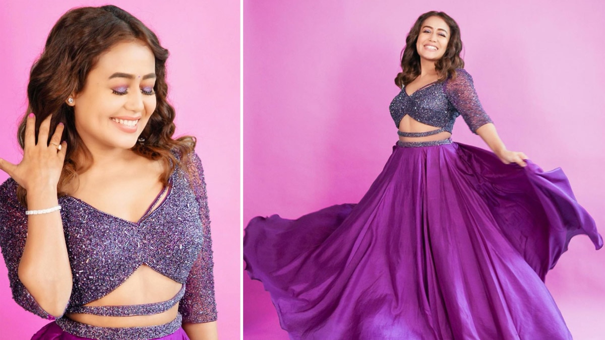 Indian Idol 12 Judge Neha Kakkar Looks Dreamy in That Purple Princess ...