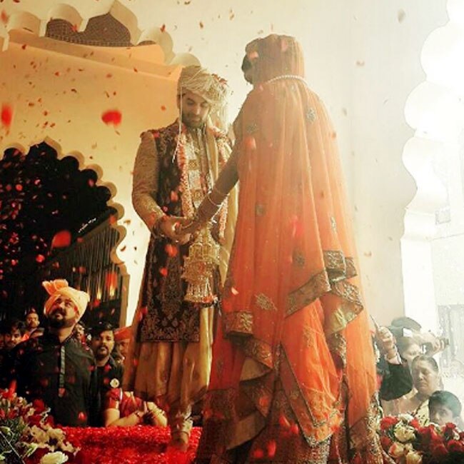 Rukmini Sahay as a bride on her D day