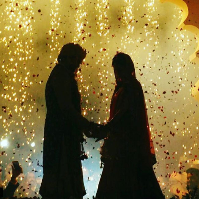 Rukmini Sahay as a bride on her D day