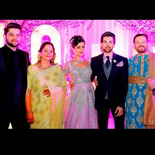 Neil Nitin Mukesh with father in Udaipur commences wedding celebrations