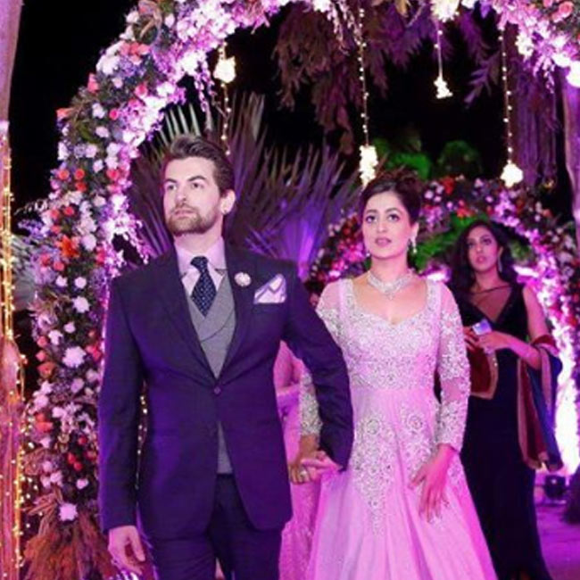 Neil Nitin Mukesh with father in Udaipur commences wedding celebrations