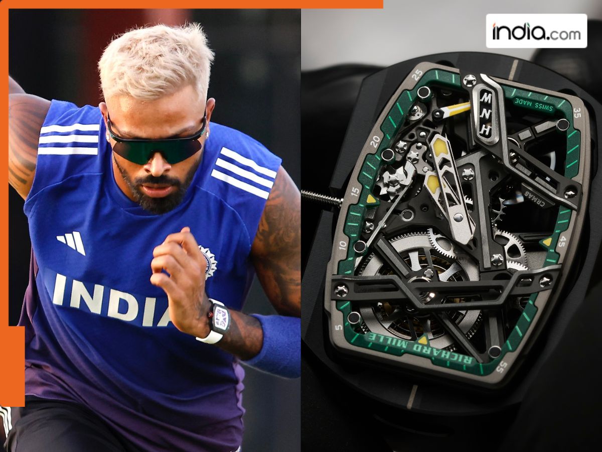 New-look Hardik Pandya seen with watch worth Rs 200000000 during ...