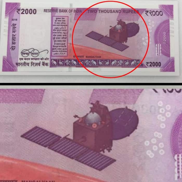 New Rupees 2000 note has Mangalyan printed on backside
