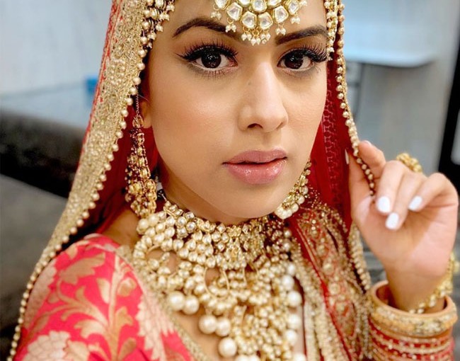 Nia Sharma becomes a bride in Naagin 4