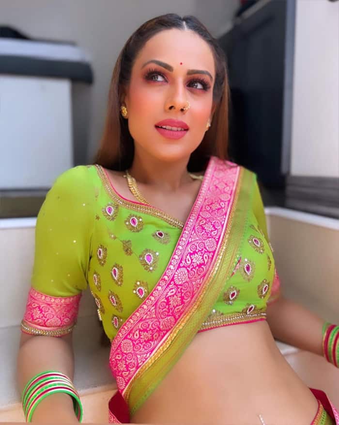 Nia Sharma Stuns in Smoking Hot Avatar as Marathi Mulgi - See Viral Photos