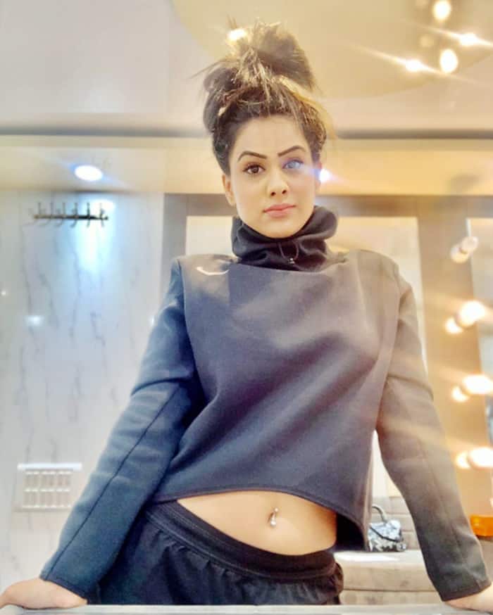 Nia Sharma Flaunting Her Toned Mid Section