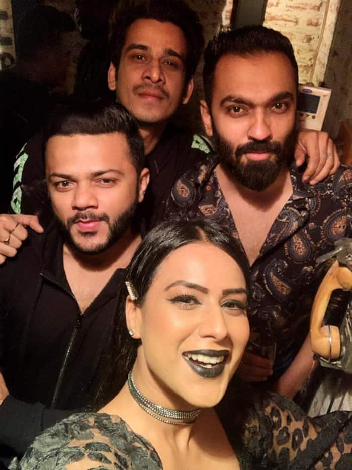 Nia Sharma goes gothic