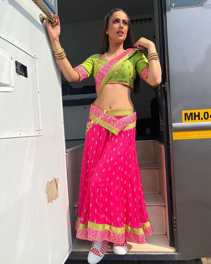 Nia Sharma Stuns in Smoking Hot Avatar as Marathi Mulgi - See Viral Photos