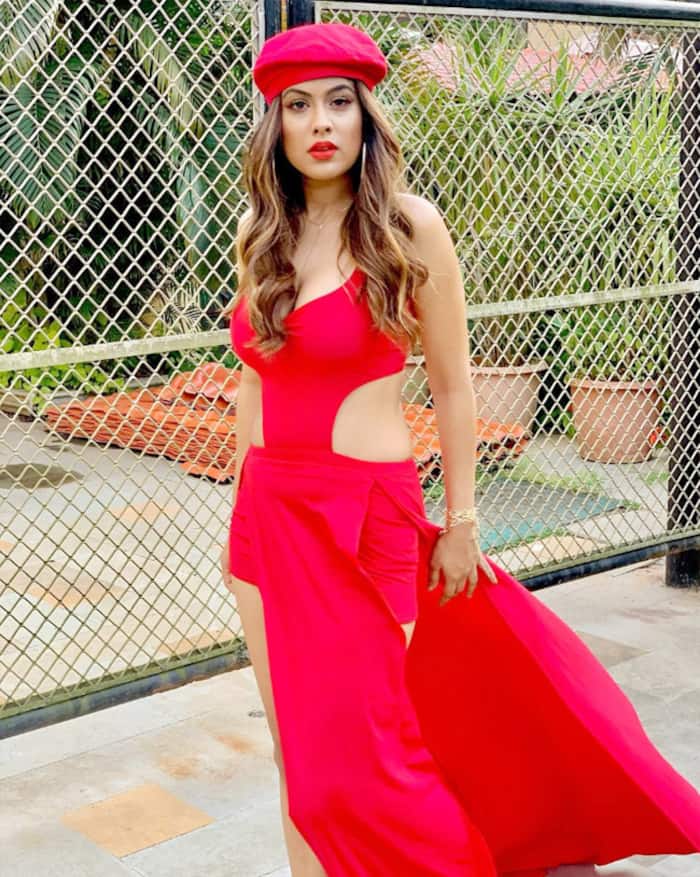 Hold Your Breath! Nia Sharma's All Red Look Is Hotter That You Can Ever ...