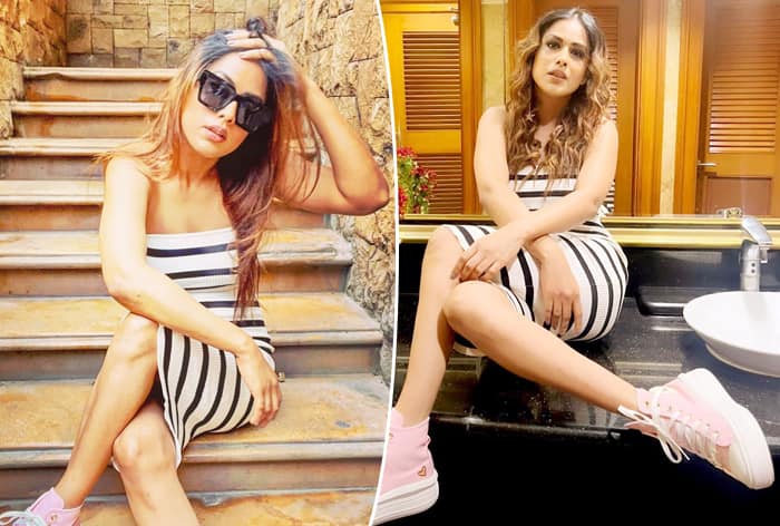 Nia Sharma is an epitome of elegance and beauty