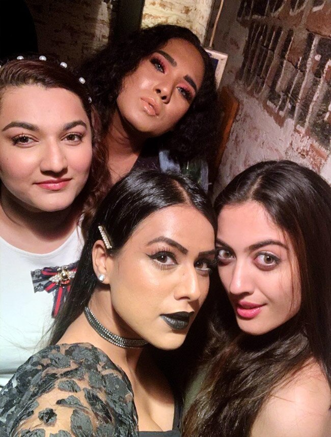Nia Sharma's party look