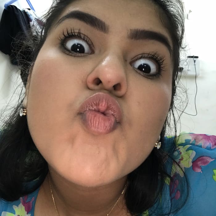 Nidhi Bhanushali Makes Hilarious Pout As She Takes Mirror Selfie