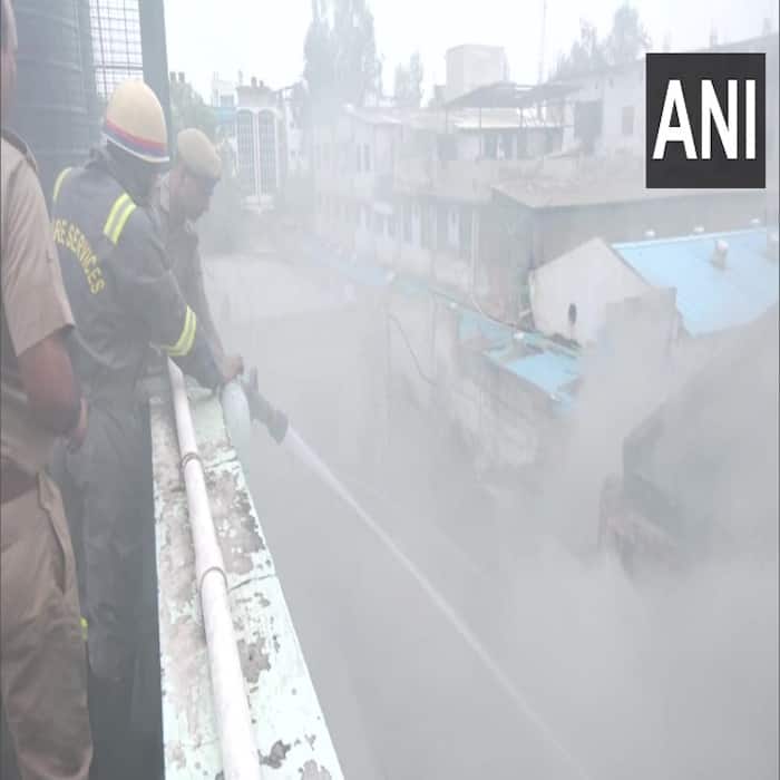 IN PICTURES: Massive Fire Engulfs Multi-Storey Noida Factory, 18 Fire Tenders at Spot
