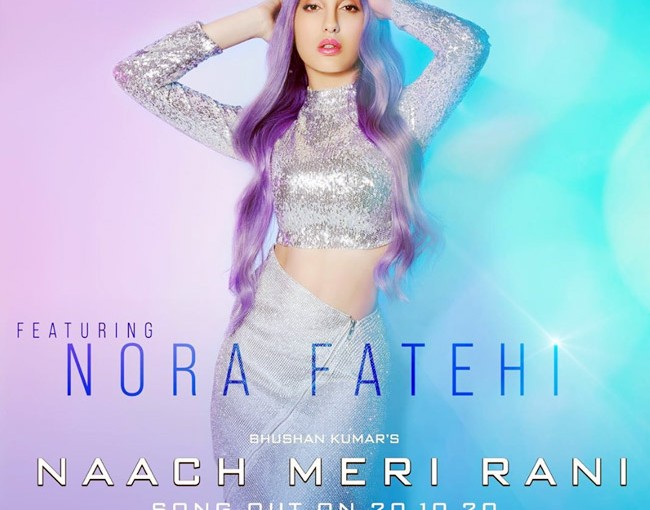 Nora has teamed up with singer Guru Randhawa for Nach Meri Rani song