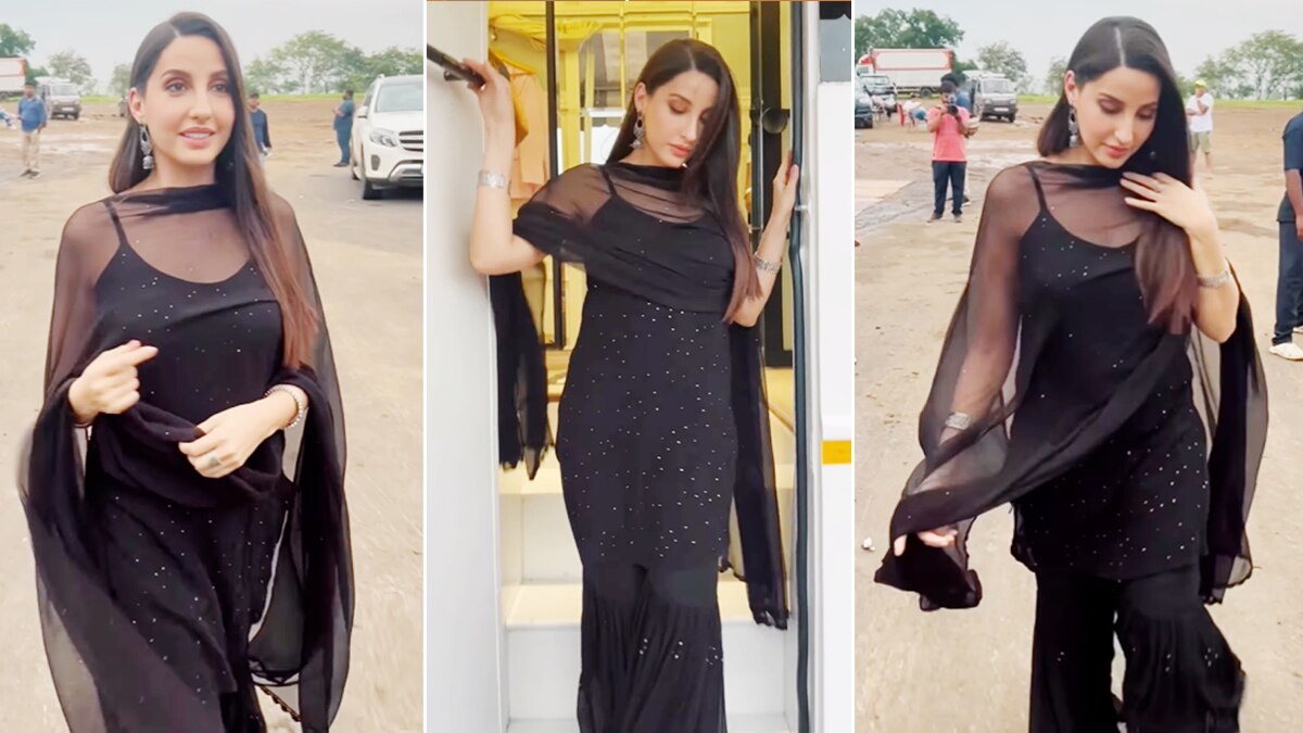 Nora Fatehi Makes Heads Turn in All White Sensual Outfit