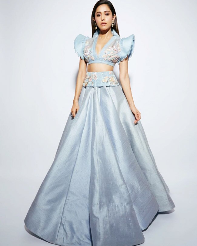 Nushrat Bharucha Looks Drop Dead Gorgeous in Ice Blue Dress