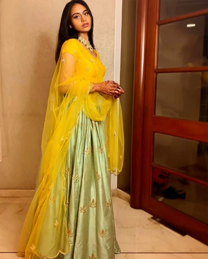 Kajol's Daughter Nysa Devgn Looks Drop-dead Gorgeous in Latest Lehenga Look