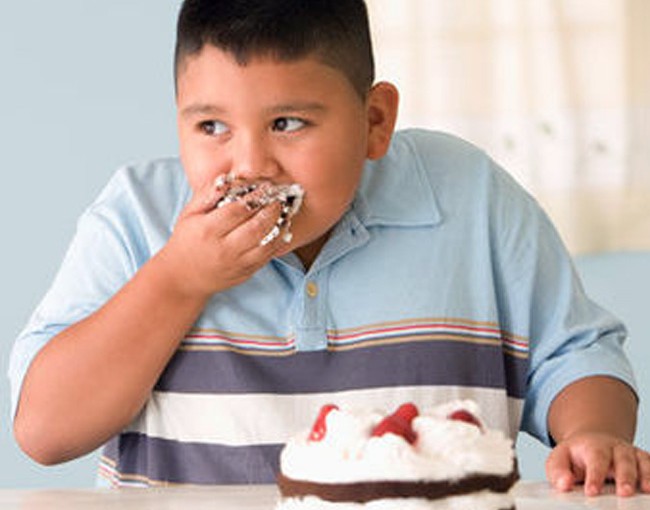 Overeating causes obesity in children