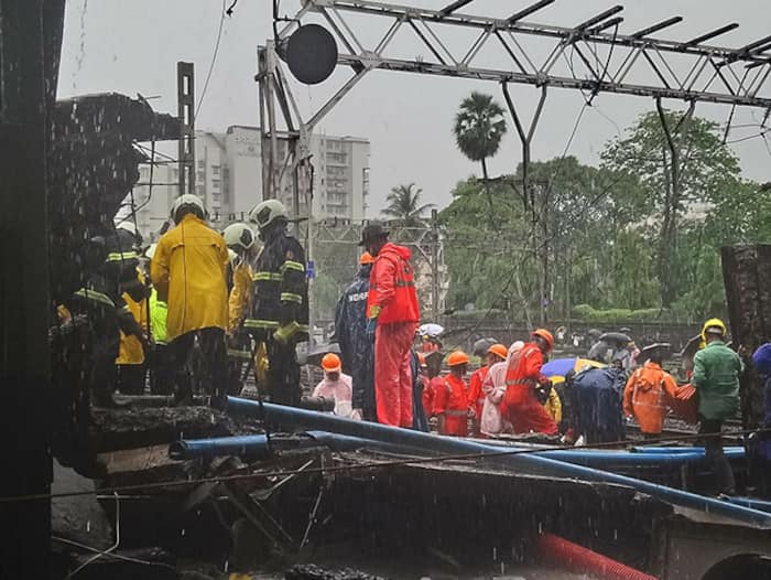 Mumbai Rains: Gokhale Bridge Collapses At Mumbai's Andheri Station