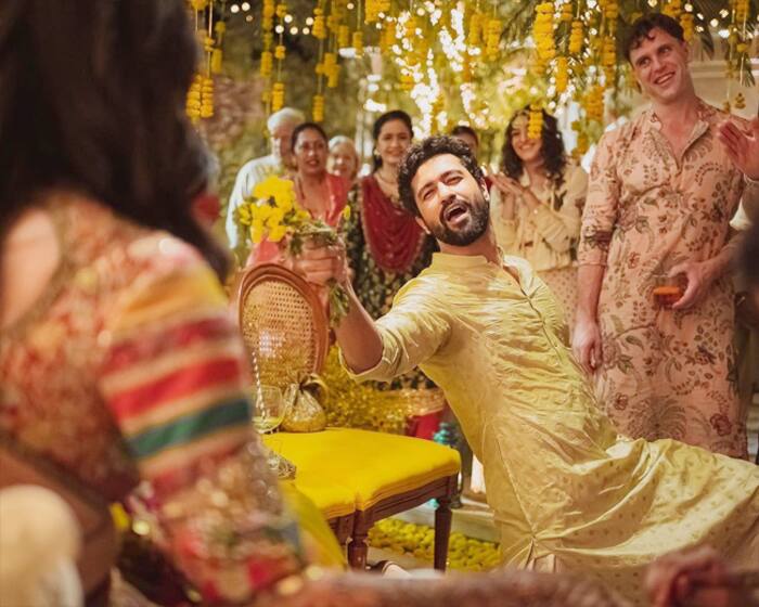 Katrina Kaif-Vicky Kaushal’s DDLJ Style Mehendi Ceremony Showcases ...