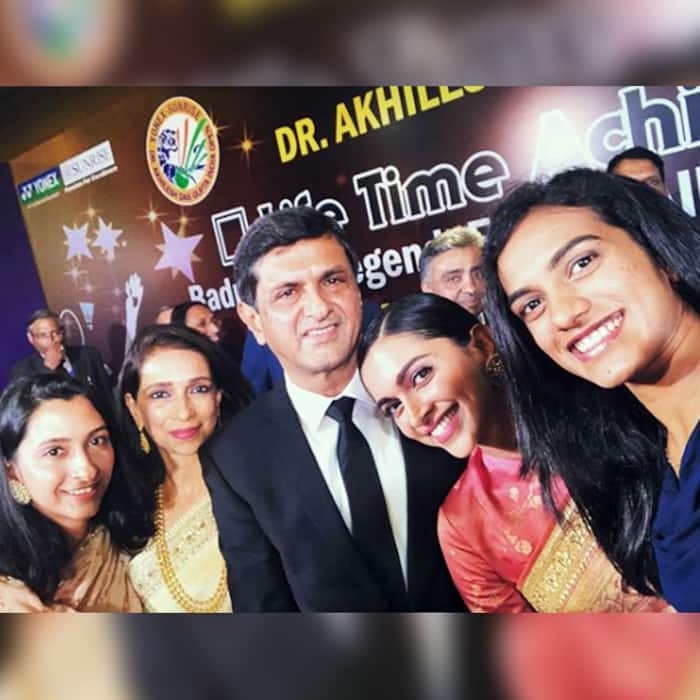 IN PICS: Deepika Padukone gleams with pride as father Prakash Padukone ...