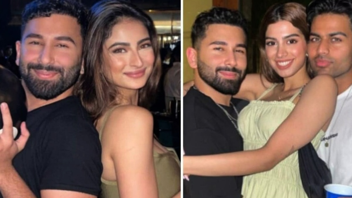 Varun Dhawan Parties Hard With Khushi Kapoor And Palak Tiwari in Mumbai ...