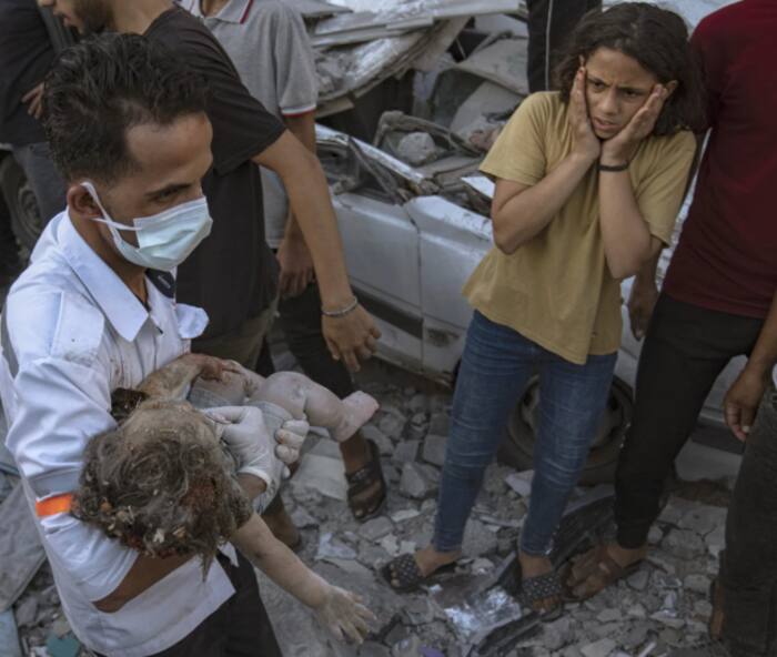 In Pics: Israel-Gaza Border Witnesses Unabating Sorrow and Despair into ...