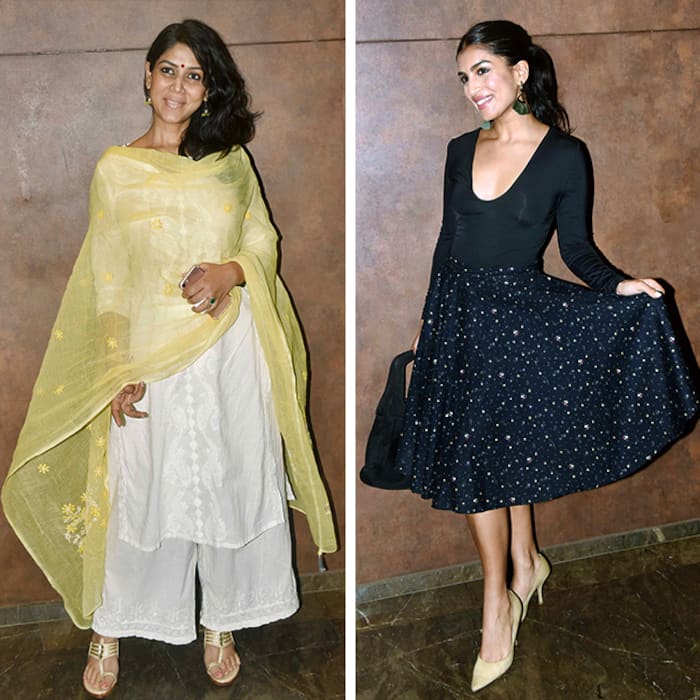 Shubh Mangal Saavdhan screening: Vidya Balan, Richa Chaddha couldn’t ...