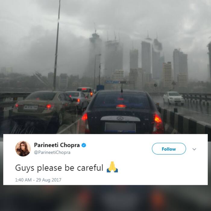 Mumbai Rains: Bollywood celebs urge Mumbaikars to stay safe via Twitter