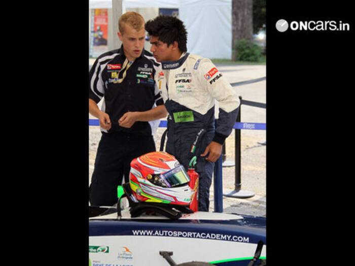 Parth Ghorpade finishes in points at French F4