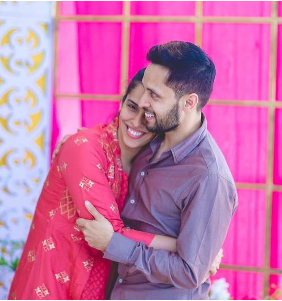 Saina Nehwal With Husband Parupalli Kashyap