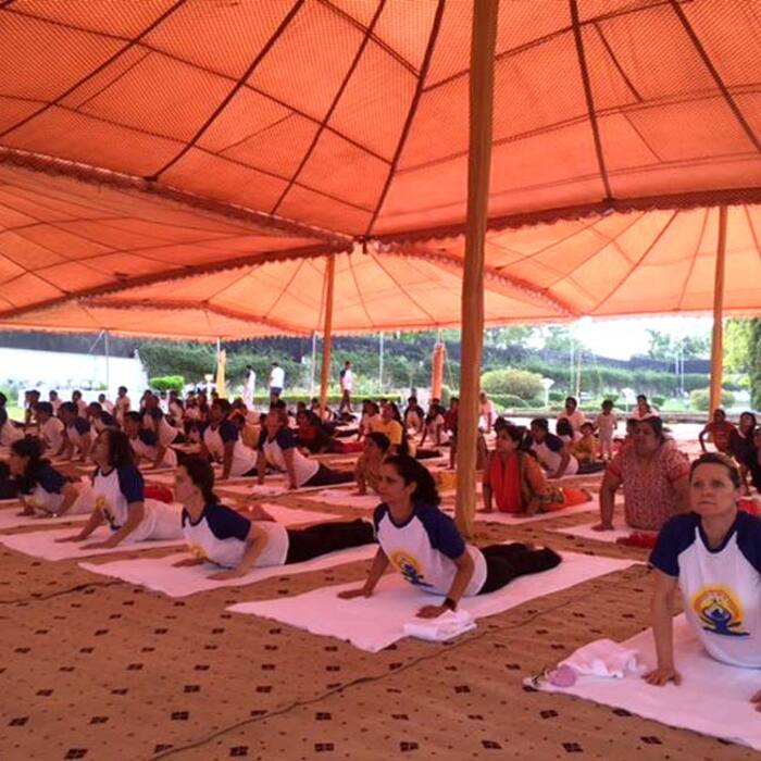 Pictures from the world on International Yoga Day!
