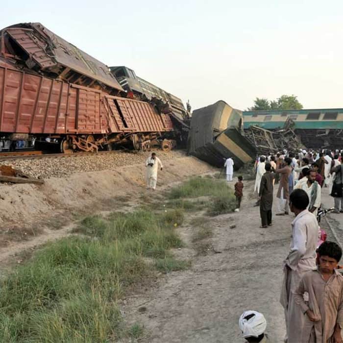 At least 6 dead and 150 injured after passenger and freight trains ...