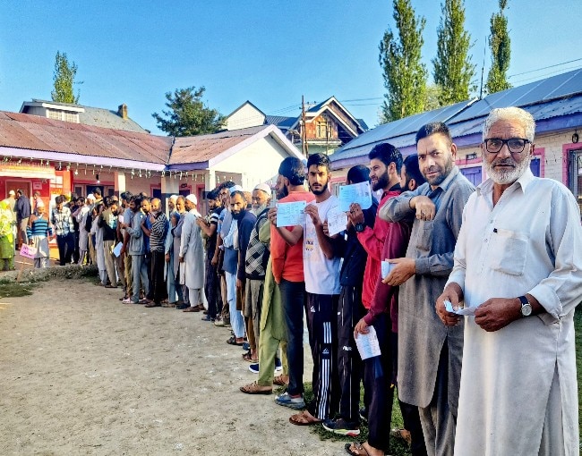 Phase 1 voting begins Jammu and Kashmir