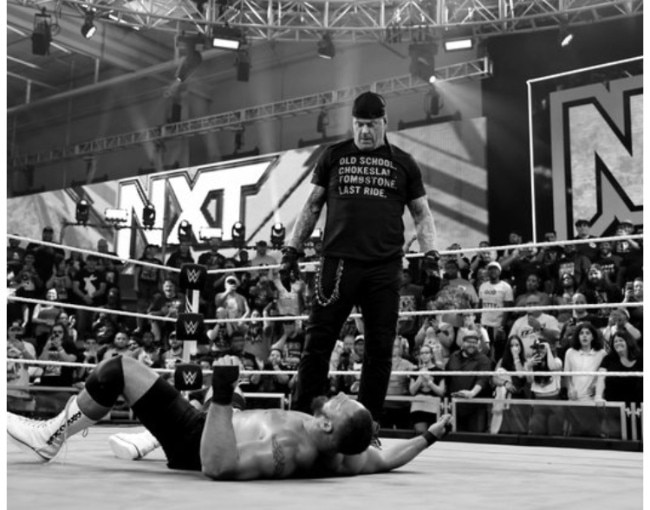 WWE: Hall Of Famer Undertaker Makes A Surprising Return To NXT - PICTURES