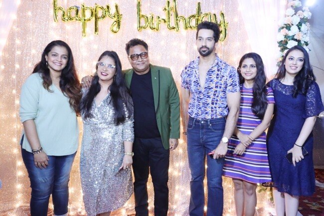 TV Actors Shaheer Sheikh, Manav Gohil, Others Attend Director Ashish ...