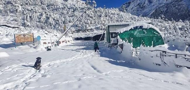 North Sikkim Welcomes Winter As It Receives Season’s First Snowfall ...