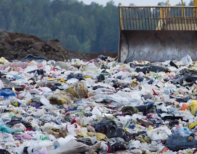 Plastic contribute to over burdened land fills