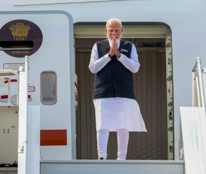 PM Modi Arrives In Poland To Ceremonial Welcome; Interacts With Indian ...