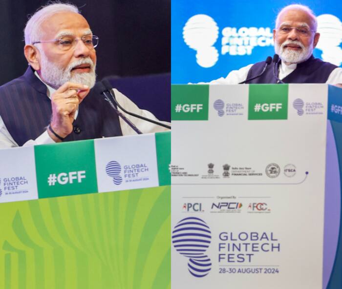 In Pics: PM Modi At Global FinTech Fest 2024