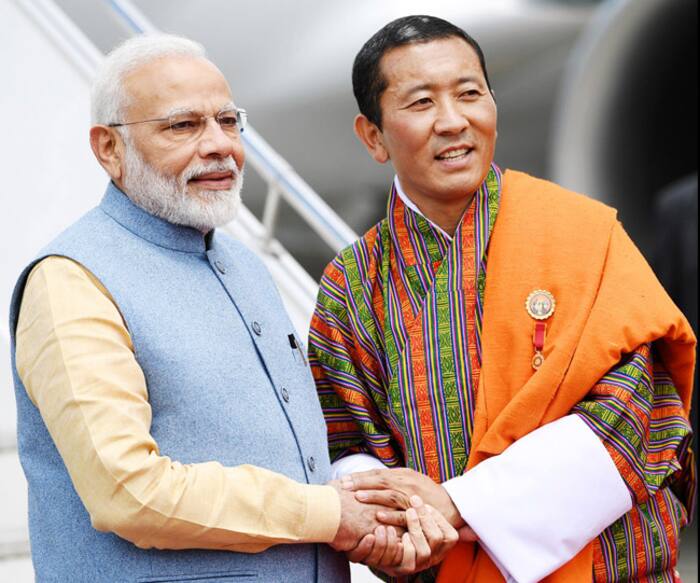 Reception at Indian diaspora in Bhutan